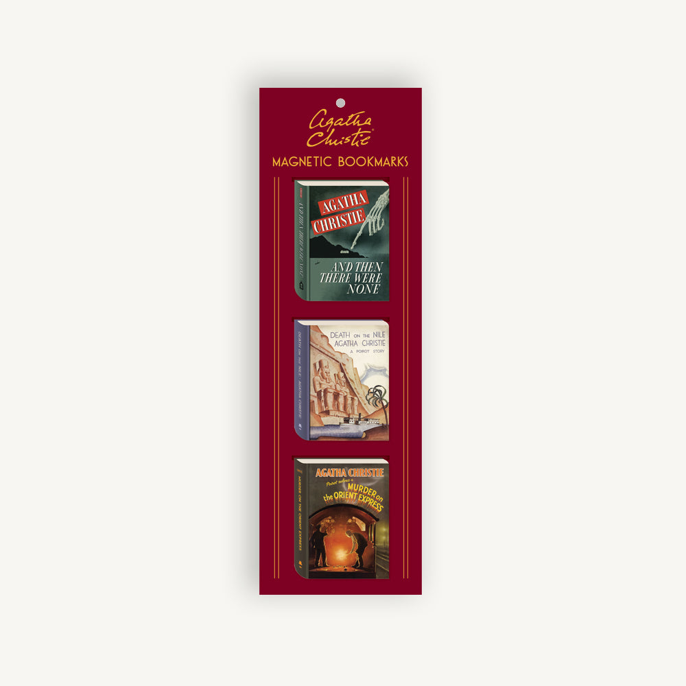 Agatha Christie Magnetic Bookmarks – Chronicle Books