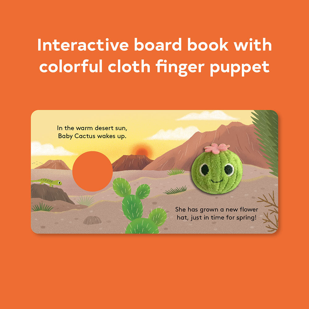 Baby Cactus: Finger Puppet Book – Chronicle Books