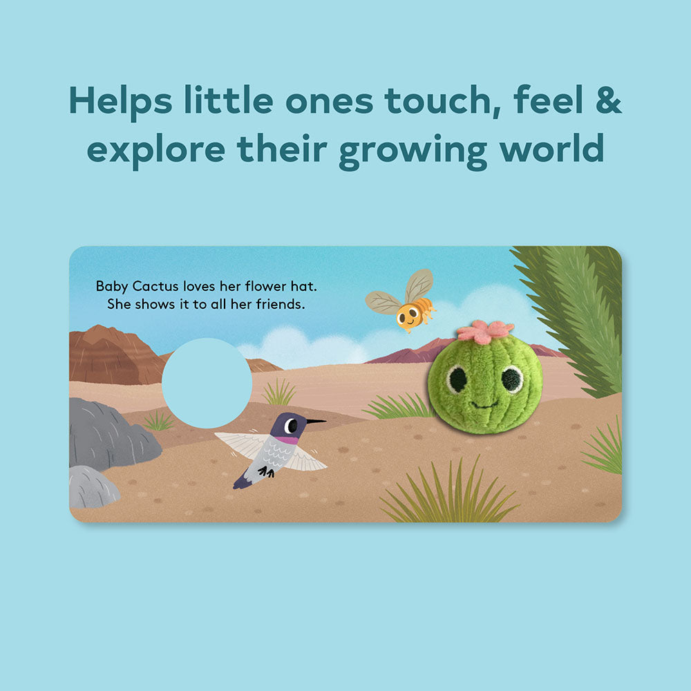 Baby Cactus: Finger Puppet Book – Chronicle Books