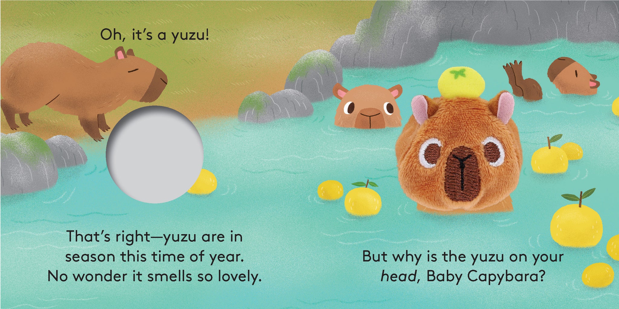 Baby Capybara: Finger Puppet Book – Chronicle Books