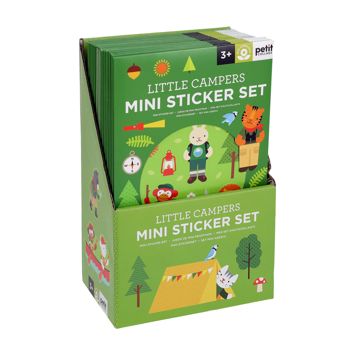 Mini Sticker Set: Little Campers CDU of 20 – Chronicle Books