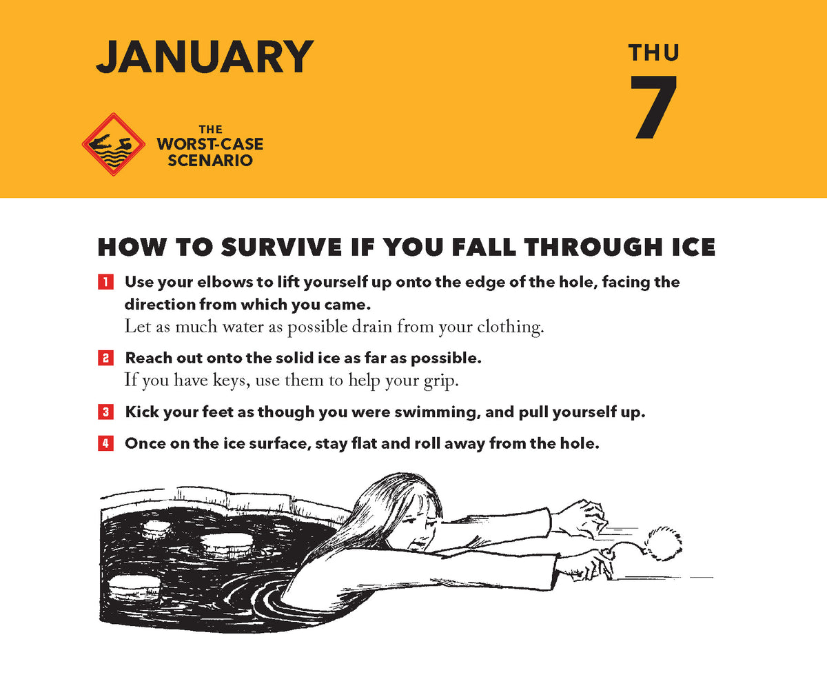 Worst-Case Scenario 2027 Daily Calendar – Chronicle Books