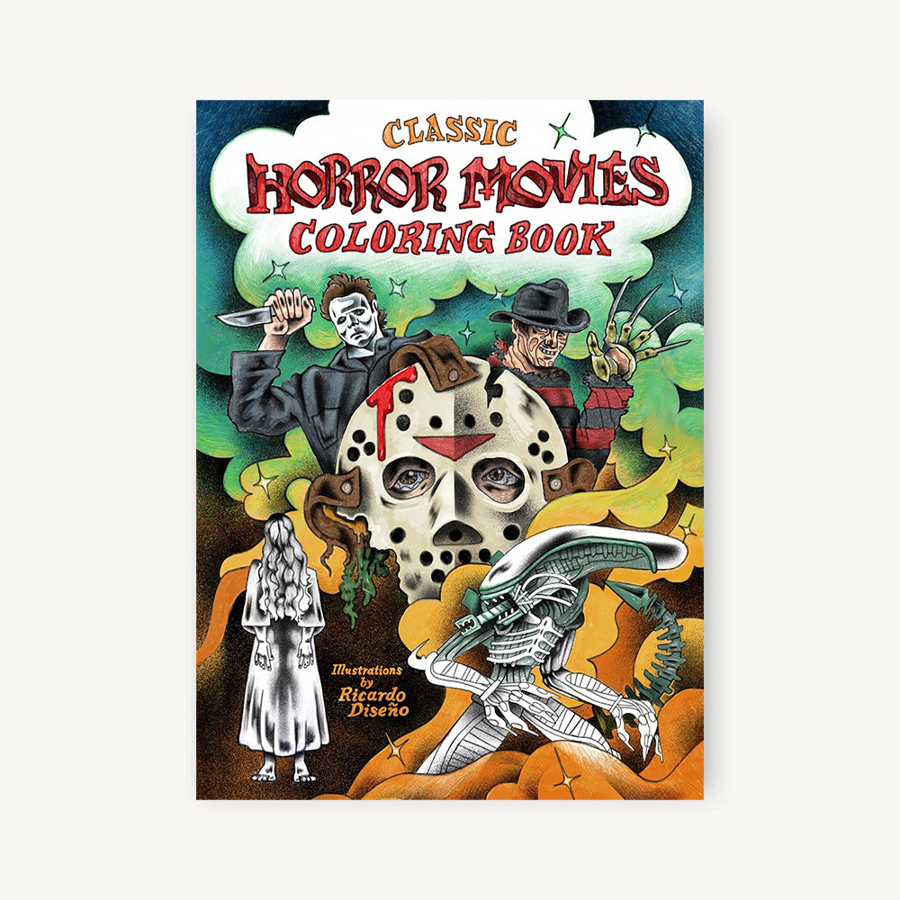 Classic Horror Movies Coloring Book – Chronicle Books