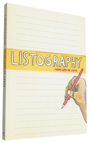 Listography Journal | Chronicle Books