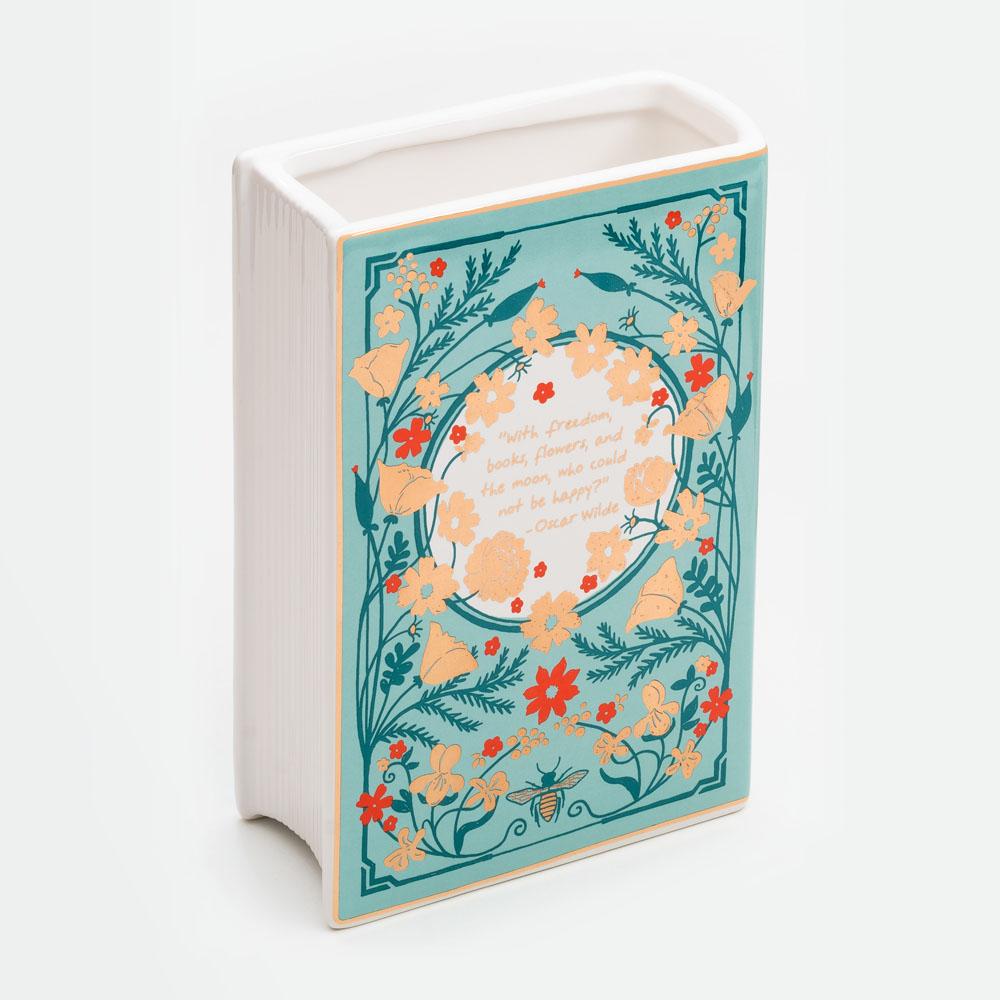 Bibliophile Vase: A Compendium of Flowers | Chronicle Books