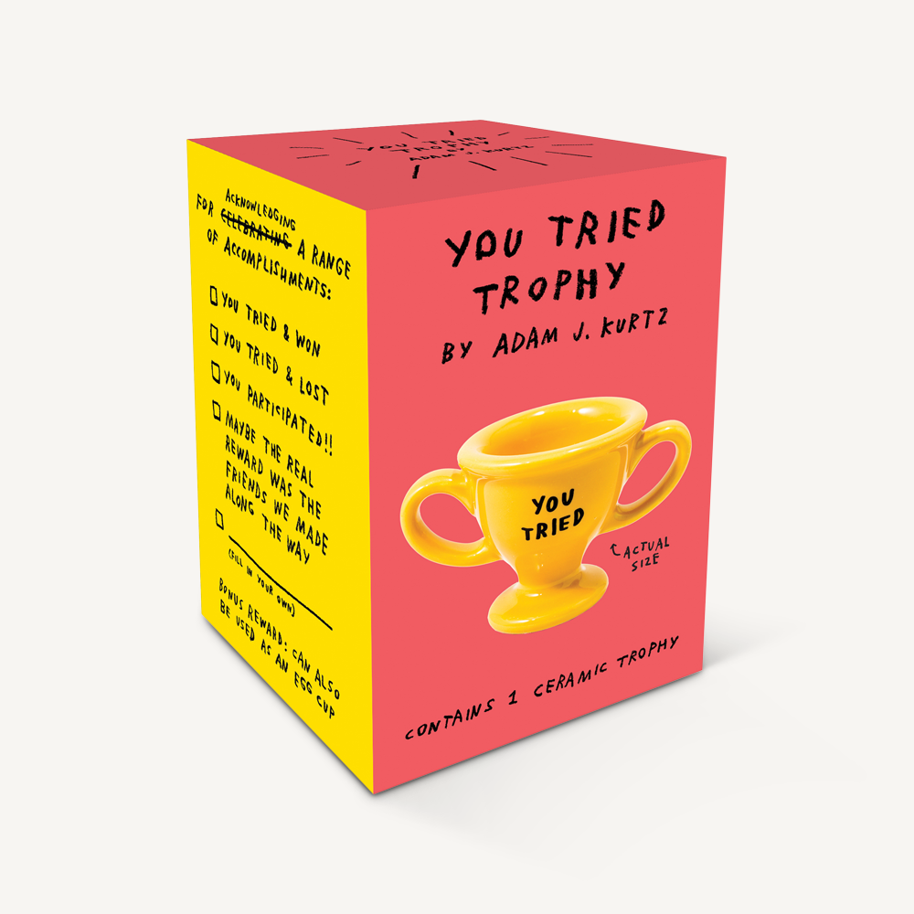 You Tried Trophy | Chronicle Books