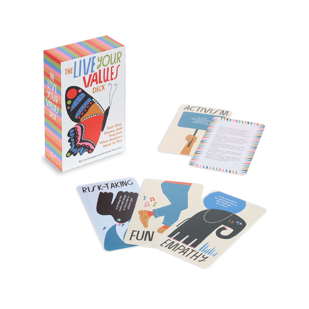 The Live Your Values Deck | Chronicle Books