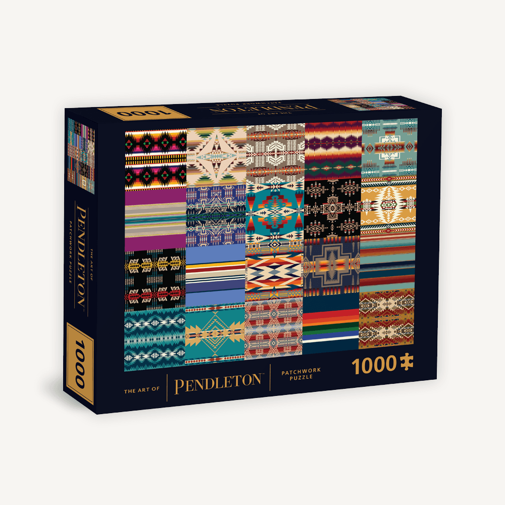 The Art of Pendleton Patchwork 1000-Piece Puzzle | Chronicle Books