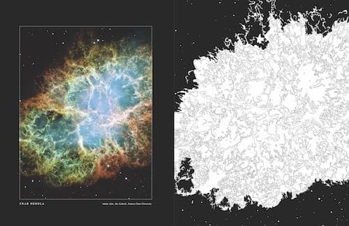 space theme coloring book